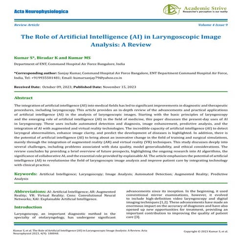 The Role of Artificial Intelligence (AI) in Laryngoscopic Image.pdf