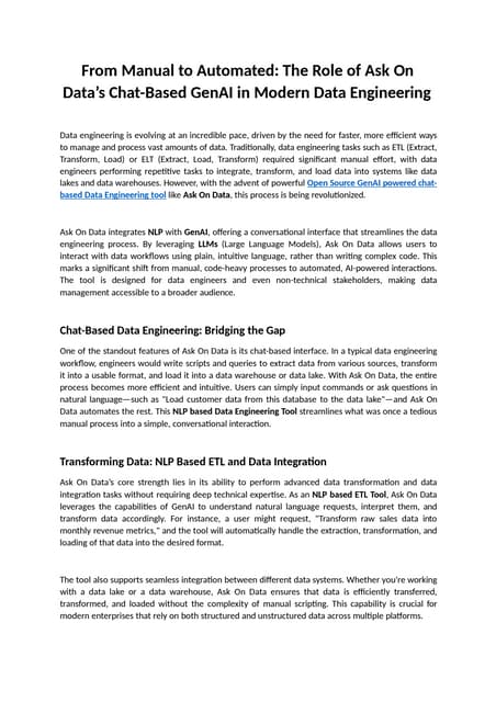 Streamlining Data Loading with Forms Data Loader (FDL) | PDF