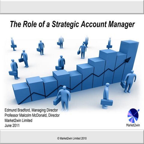 The role of a Strategic Account Manager | PDF