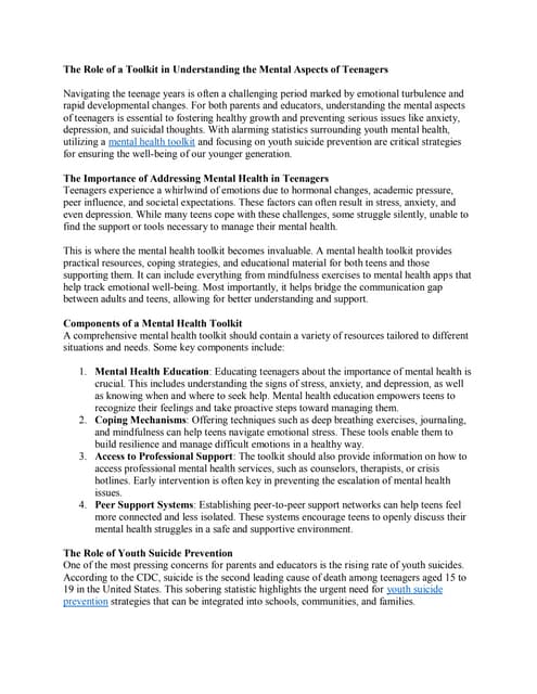 Common Mental Health Challenges Faced by Girls.pptx