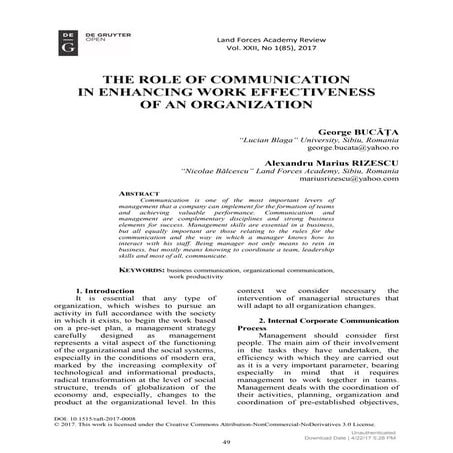 The role of_communication_in_enhancing_work_effect | PDF