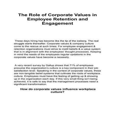 The Role of Corporate Values in Employee Retention and Engagement.pdf