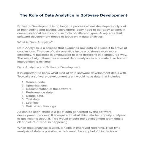The Role of Data Analytics in Software Development.pdf