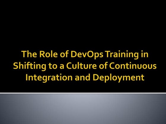 Why DevOps is Important for Businesses? | PDF