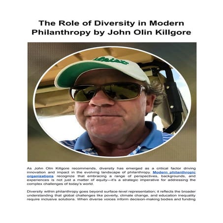 The Role of Diversity in Modern Philanthropy by John Olin Killgore.pdf