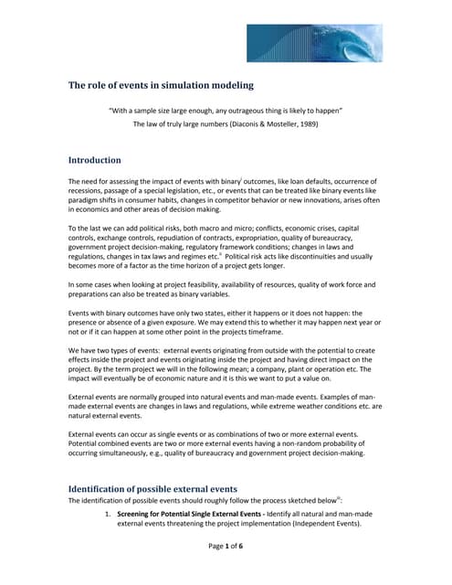 The Role Of Events In Simulation Modeling PDF the-role-of-events-in-simulation-modeling-pdf