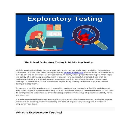 Exploratory Testing Pptx