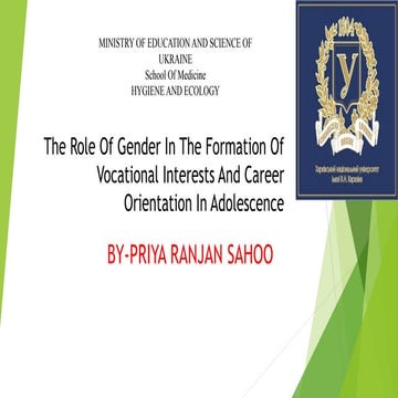 Gender role presentation | PPTX