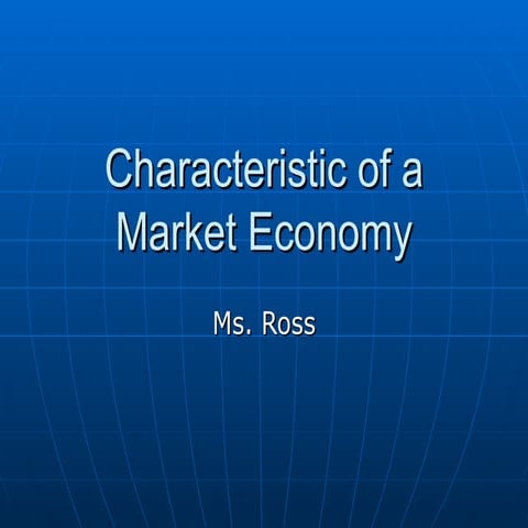 The role of government in a market economy | PPT