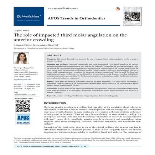 The role of impacted third molar angulation on the anterior crowding.pdf