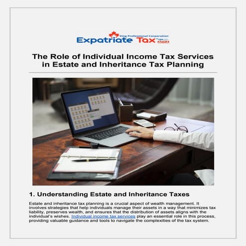 The Role of Individual Income Tax Services in Estate and Inheritance ...