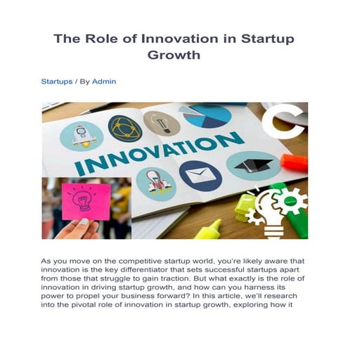 The Role of Innovation in Startup Growth.pdf
