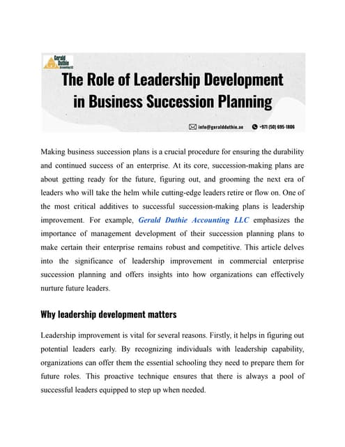 Leadership Development Program | PDF