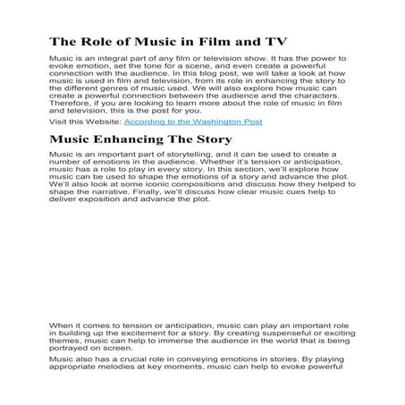 The Role of Music in Film and TV.pdf