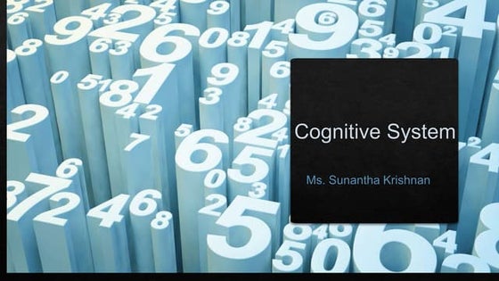 The role of NLP & ML in Cognitive System by Sunantha Krishnan | PDF