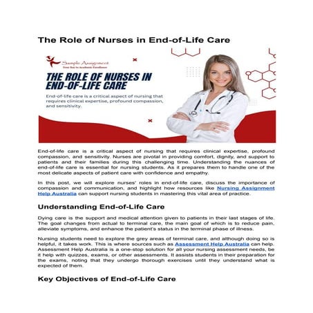 The Role of Nurses in End-of-Life Care.pdf | Free Download