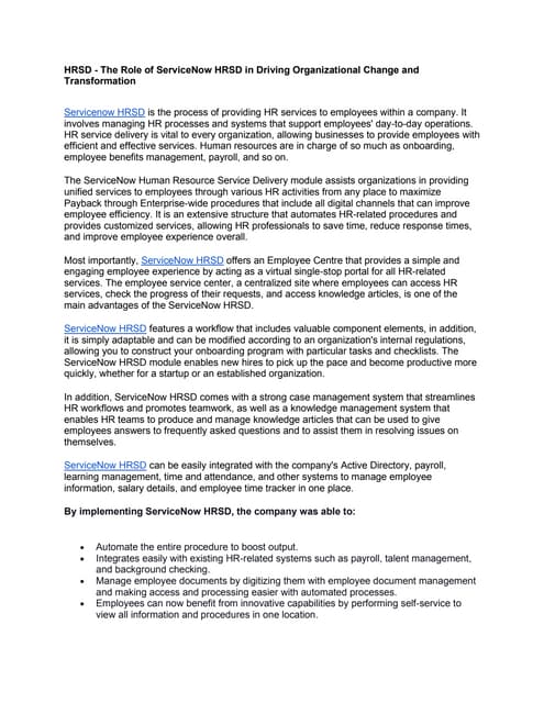 Strengthen Your Employee Experience with ServiceNow HRSD.pdf