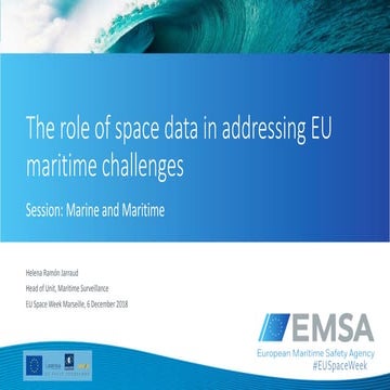 The role of space data in addressing EU maritime challenges | PPT