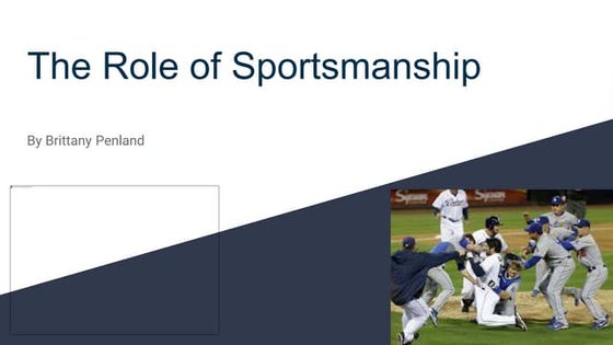 8.3 sportsmanship case presentation | PPT