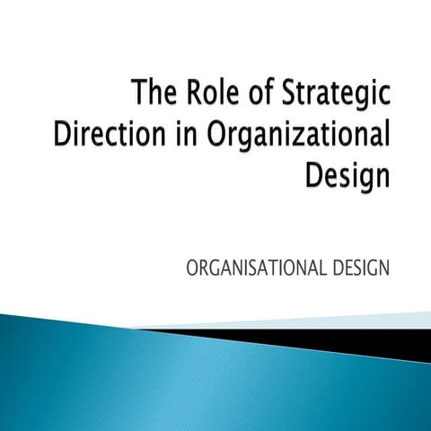 strategic direction | PPTX