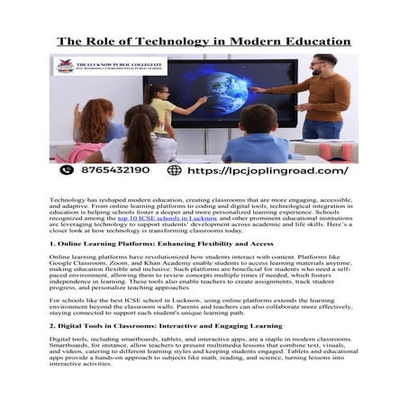The Role of Technology in Modern Education.docx