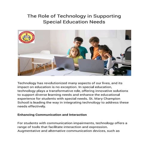 The Role of Technology in Supporting Special Education Needs.pdf