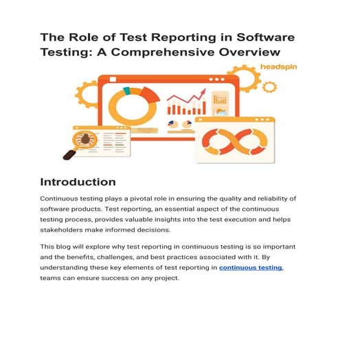 The Role of Test Reporting in Software Testing_ A Comprehensive ...