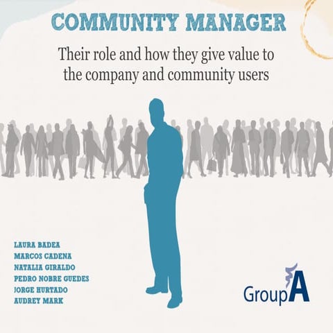 The role of the community manager | PDF