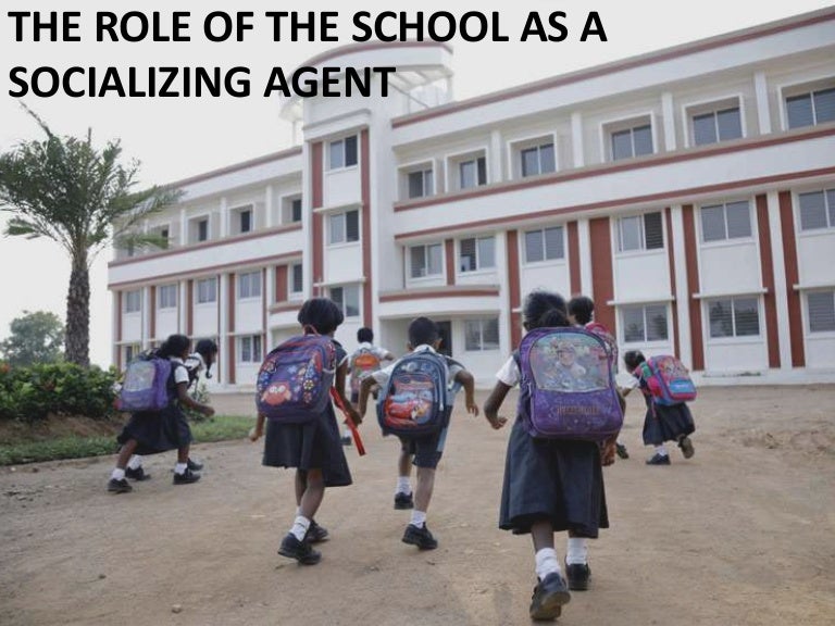 The role of the school as a socializing agent