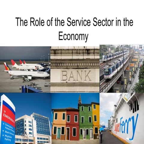 GRADE 10 THE ROLE OF SERVICE SECTOR | PPT