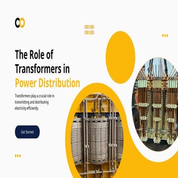 The Role of Transformers in Power Distribution | PPTX