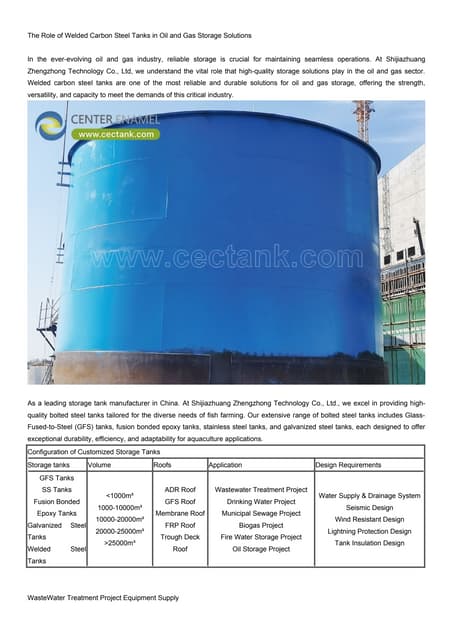 Pretreatment tanks | PDF