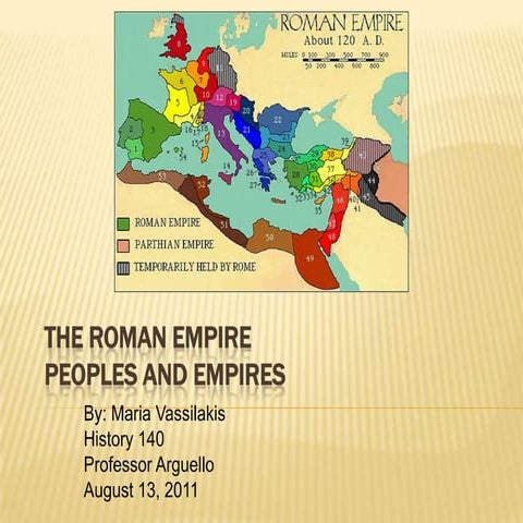 The roman empire | PPTX
