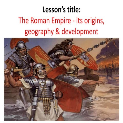 The roman empire lesson 2 | PPTX