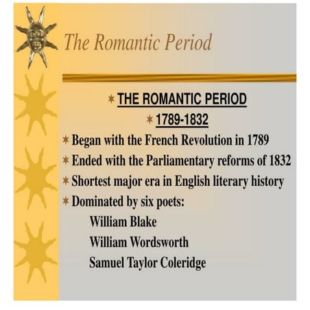 The Romantic Period | PPT