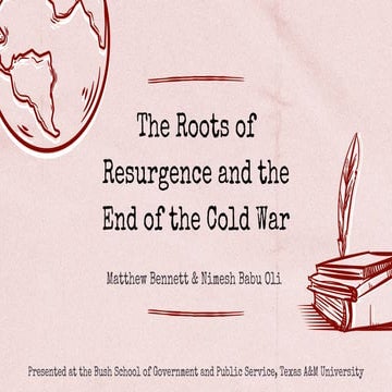 5 The End of the Cold War PPT.ppt