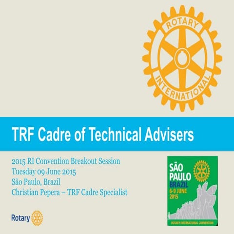 The Rotary Foundation Cadre of Technical Advisers 2 of 5 | PDF
