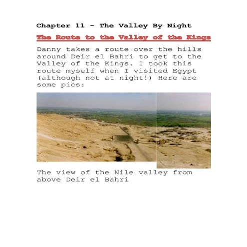 The valley of the kings | PPTX