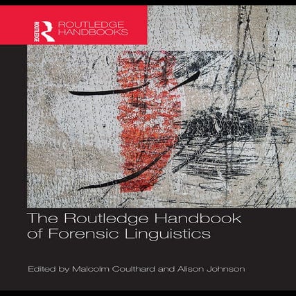 The routledge handbook of forensic linguistics routledge handbooks in ...