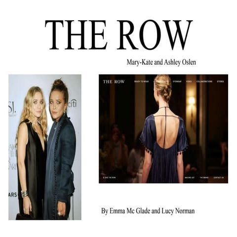 The row | PPTX
