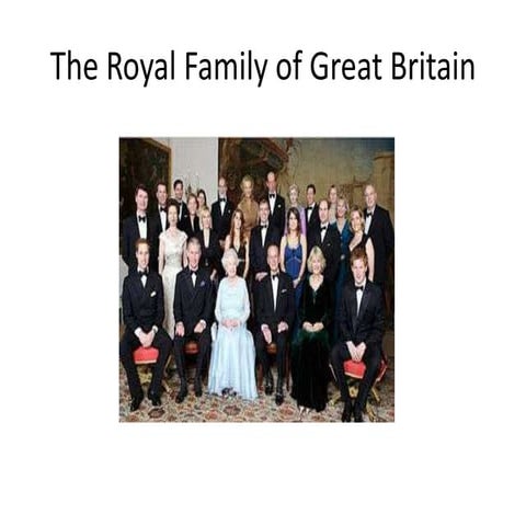 The royal family | PPTX
