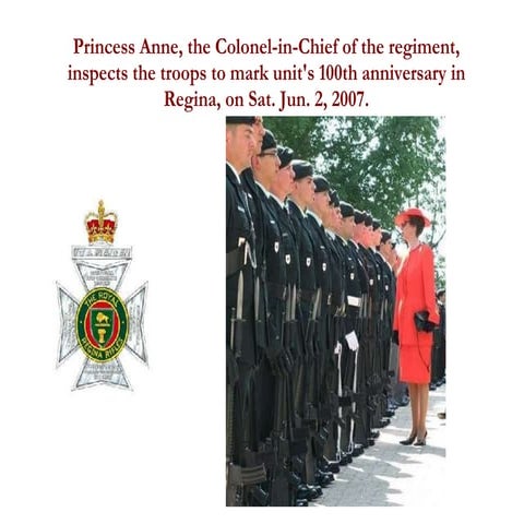 The Royal Regina Rifles | PPT