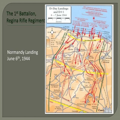 The Royal Regina Rifles D-Day | PPTX