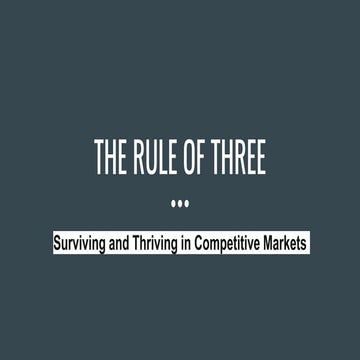 The rule of three | PPT
