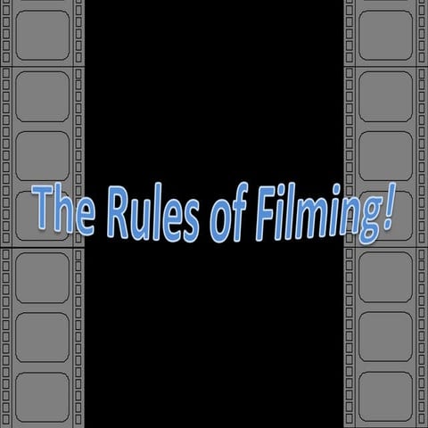 The rules of filming! mia walls | PPTX