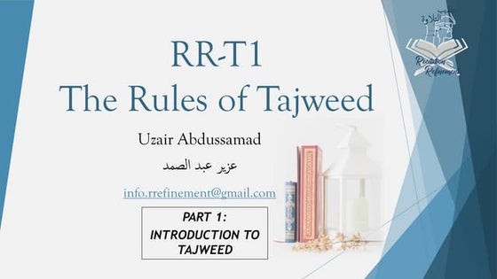 Simplified Rules of Tajweed | PDF | Islam | Religion & Spirituality