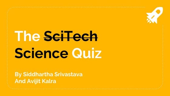 Science quiz – visual round | PPTX