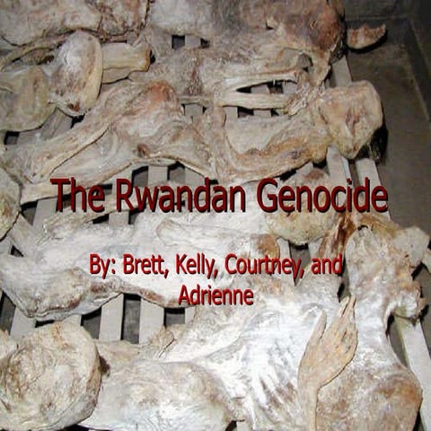 The rwandan genocide | PPT