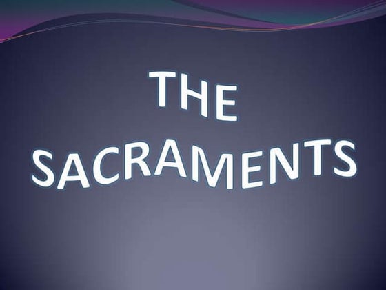 Biblical images of the church | PPT