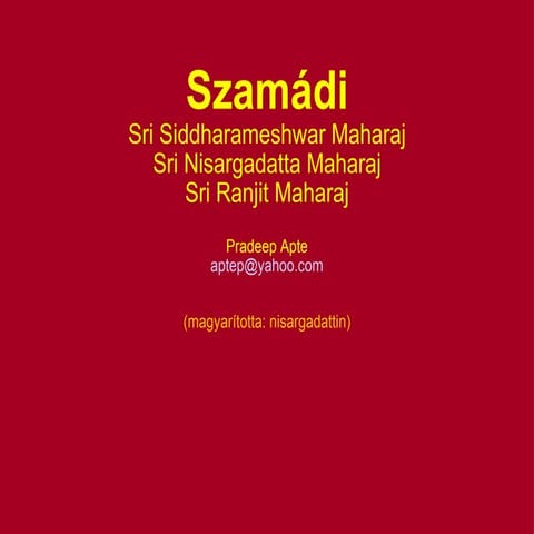 The samadhi slideshow | PPT